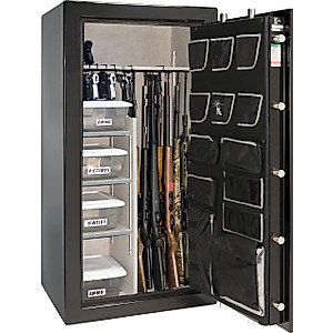 Liberty Safe Rifle Rod Starter - Gun Safe Accessory- Black - Increase Long Gun capacity in Gun Safe (.17 Caliber - 2 Pack)