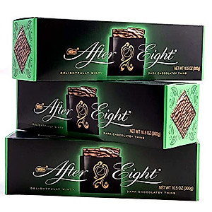 Nestle After Eight, Dark Mint Thins (30 Mints - 300g/10.5oz, PACK - 3) From Canada