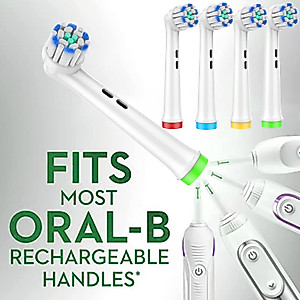 Brush Heads Replacement Compatible with Oral B Barun,Toothbrush Brush Heads for Oral-B Genius and Precision Clean Brush Heads Refill for Oral-B 7000/Pro 1000/9600/ 5000/3000/8000 (WEB60X)