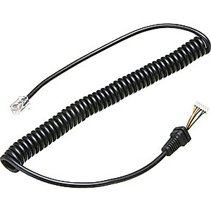 Pasow Replacement Microphones Mic Cable Cord Wire for Yaesu MH-36 MH-36A6J MH-36B6JS MH42 MH-42B6J MH-42C6J MH-48 MH-48A6JA MH-48A6J FT-1500M FT-2800M FT-7100M FT-7800 FT-8800 FT-8900 FT-8900R