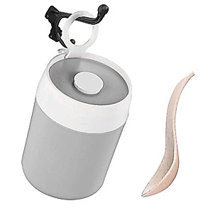 Vacuum Insulated Food Container | 500ml Stainless Steel Double Walled Soup Flask Food Flask, Leakproof Food Jar Keeps Cold Or Hot for 7-12 Hours with Spoon