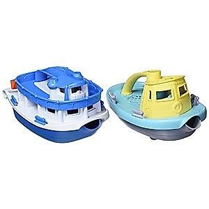 Green Toys Paddle Boat and Tug Boat Combo
