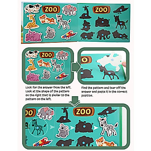 MIKNEKE DIY Montessori Quiet Book for Toddlers, Montessori Busy Book for Kids to Develop Learning Skills, Montessori Learning Materials Homeschool Preschool Educational Activity Book