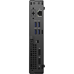 Dell OptiPlex 3000 3090 Desktop Computer - Intel Core i3 10th Gen i3-10105 Quad-core (4 Core) 3.70 GHz - 8 GB RAM DDR4 SDRAM - 256 GB M.2 PCI Express NVMe SSD - Micro PC - Black