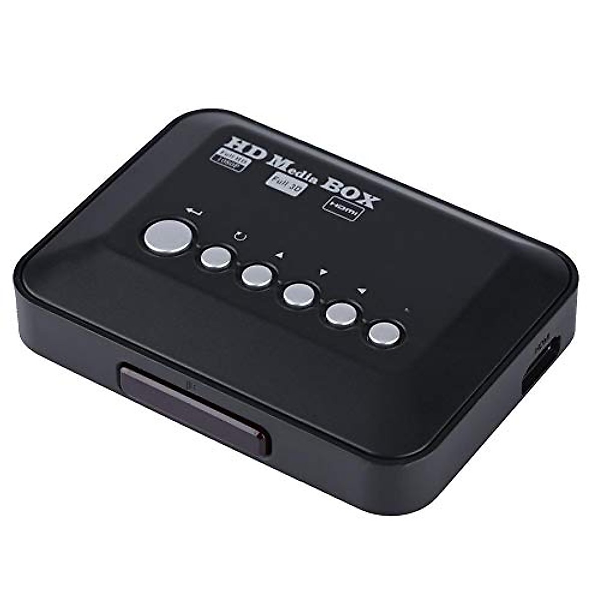 Zhiyavex HDMI Media Player,1080P HD Audio Video Media Player,Digital Media Player with IR Remote Control,Support USB Drive, Mobile Hard Drive, Memory Card, 2.5T Mobile Hard Drive(US)