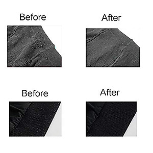 DAIFUQIHUA Carpet Pet Hair Remover, Portable Spark Lint Roller with Wooden Handle, Carpet Pile Brush with Double Sided Metal Scraper Suits Indoor Carpet, Pet Hair, Car Carpet,1 Pc