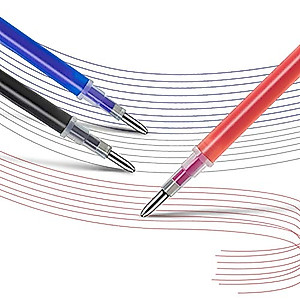 4 Piece Set,Heat Erasable Fabric Marking Pens with 16 Refills,4 Colors Heat Erasable Pens for Quilting, Sewing and Dressmaking