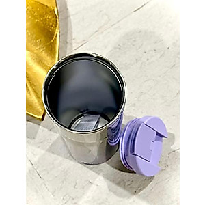 Starbucks Green/Purple/Silver Vacuum Insulated Stainless Steel Tumbler 20 Fl Oz