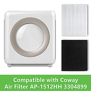 Replacement AP-1512HH Filter - AP-1512HH-FP AP1512HH Air Purifiers,Compatible with 3304899 3304899