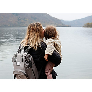 BEABA Wellington Diaper Bag Backpack and BEABA Stainless Steel Insulated Food Jar