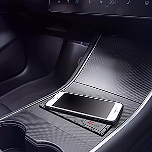 ZC GEL Sticky Dash Pad (4 Pack), Removable and Traceless Car Dashboard Mat with Heat Resistant, Sticky Non-Slip Dashboard Gel Pad for Cell Phone, Sunglasses, Keys, Coins and More (Size: 5.9" x 3.5")