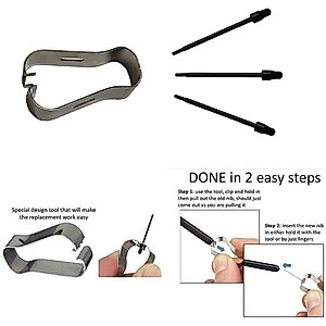 Z Fold 4 S Pen Fold Edition Stylus Pen Replacement Compatible for Samsung Galaxy Z Fold 4 and Z Fold 3 Phone Only +Tips/Nibs