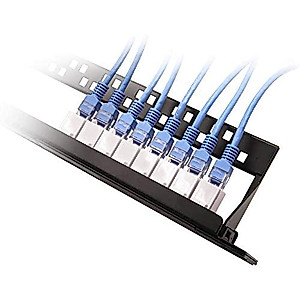 VICTEK Female to Female Cat6 Keystone RJ45 Couplers, 10 Pack, White, Tablet