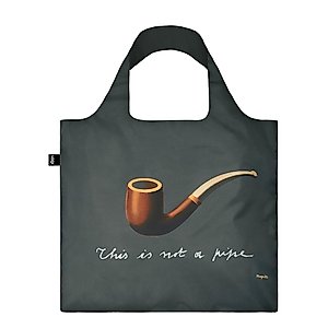 LOQI MUSEUM RENÉ MAGRITTE The Treachery of Images Tote Bag, One Size
