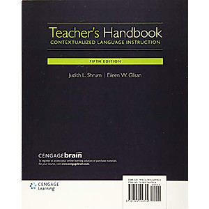 Teacher's Handbook: Contextualized Language Instruction (World Languages)