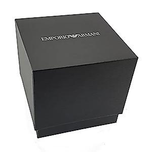 Emporio Armani Men's AR1828 Dress Black Leather Watch