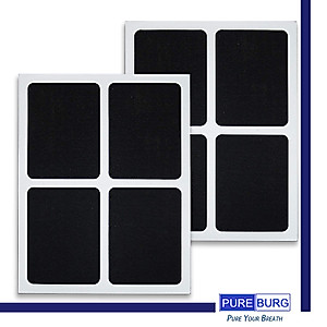 PUREBURG 2-Pack Replacement HEPA Filter Compatible with Hunter HEPAtech 30920 fits 30050 30054 30055 30065 30070 30071 30075 30080 30177 30832 30882 30883 37055 37065