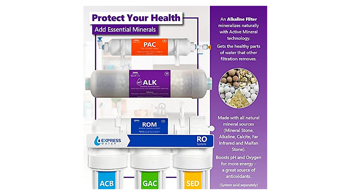 Express Water 2 Pack Alkaline Filter – pH Boost & Minerals