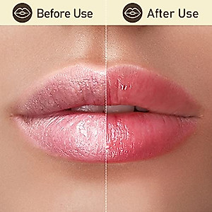 Jelly Tinted Lip Blam Crystal Flower Color Changing Lipstick, PH Lip Gloss Clear Lipstick Chapstick with flower Inside, Natural Pink Lipstick & Lip Moisturizer