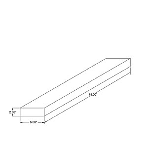 Joel's Antiques |48 inch Floating Shelves for Wall | Natural Wood, Easy Install | Heavy Duty Rustic Book Shelves | Bathroom, Kitchen, Living Room | 2 inches Thick | 6 inches deep | Medium Brown