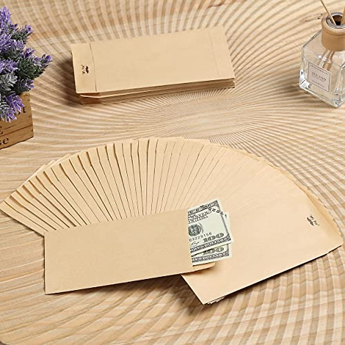Mr. Pen- Money Envelopes for Cash, 100 Pack, 6.5" x 3.5", Cash Envelopes, 100 Envelopes Money Saving Challenge, Money Saving Envelopes, Small Envelopes for Money, Money Envelopes for Cash Budgeting