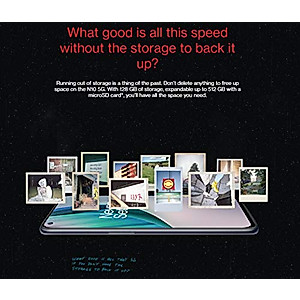 Unlocked OnePlus Nord N10 5G - 128GB - Midnight Ice - BE2026 (Renewed)