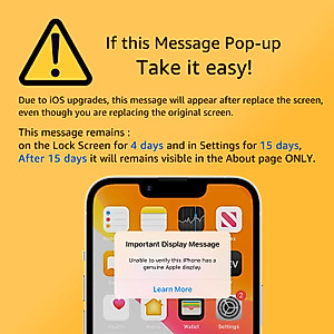 Yodoit for iPhone 11 Screen Replacement Kit Full HD COF LCD Display 3D Touch Digitizer Frame Full Assembly with Repair Tool for Model A2111, A2223, A2221 Black 6.1inch