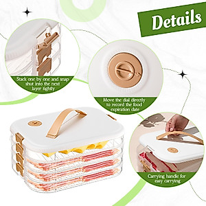 Blushtier 2 Pcs Deli Meat Container for Fridge, Bacon Storage Container Lunch Meat Container Stackable Food Storage Boxes with Lid for Refrigerator Organizing