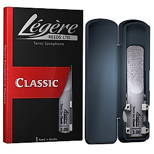 Légère Reeds - Tenor Saxophone Reed, Classic, Strength 2.00 (TS2.00) - Premium Synthetic Woodwind Reed