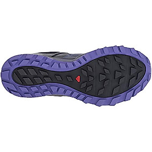 Salomon Women's Trailster Trail Running Shoes, Crown Blue/Navy Blazer/Purple Opulence, 6