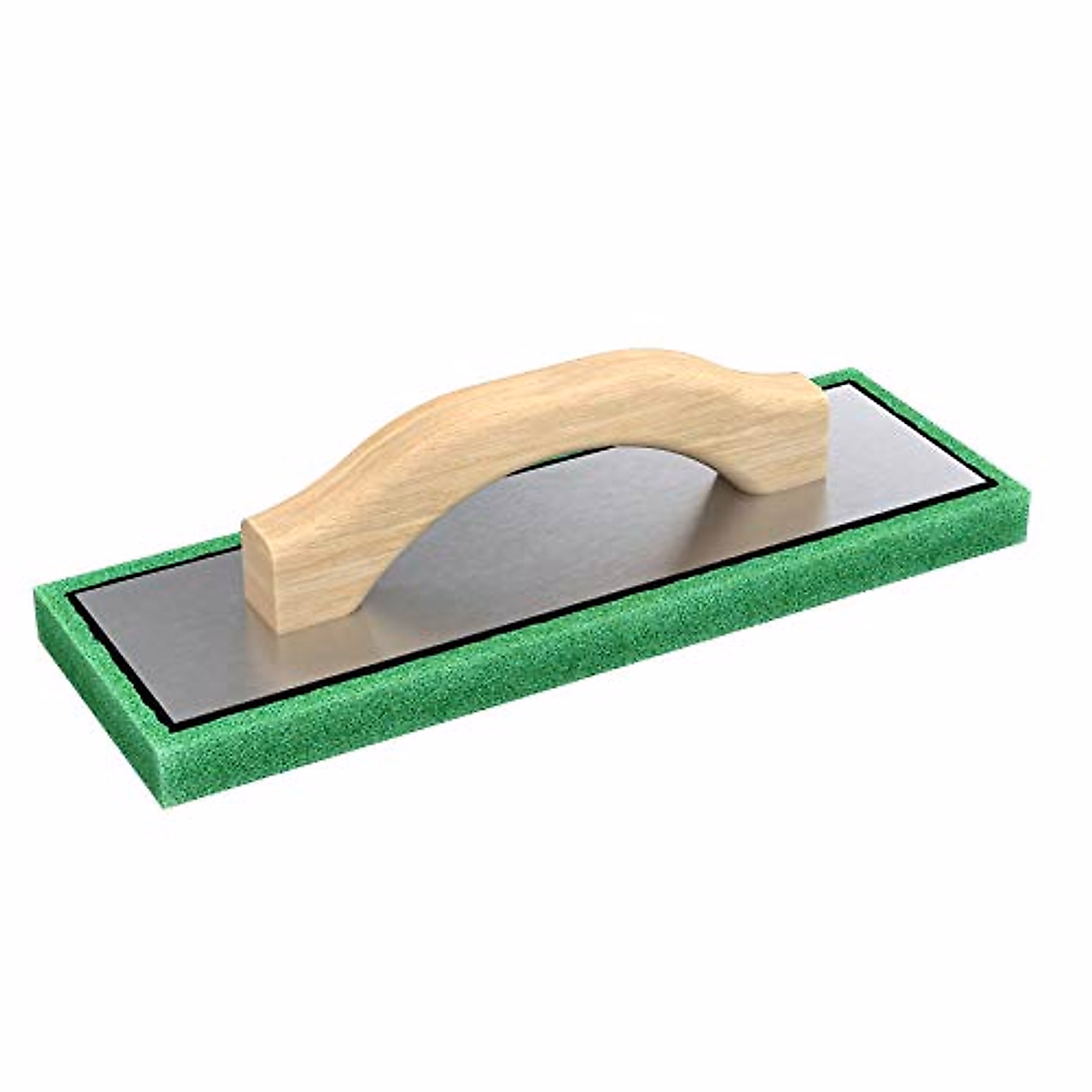Bon Tool 83-102 Green Foam Float - 4" X 12" X 3/4" Wood Handle