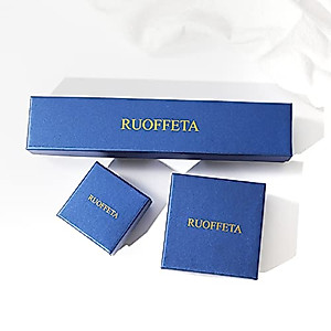 RUOFFETA Sport Ball Dangle Earrings, Football Earrings, Basketball Earrings Soccer Volleyball Baseball Earrings for Women Fan Gift(Football Coffee)