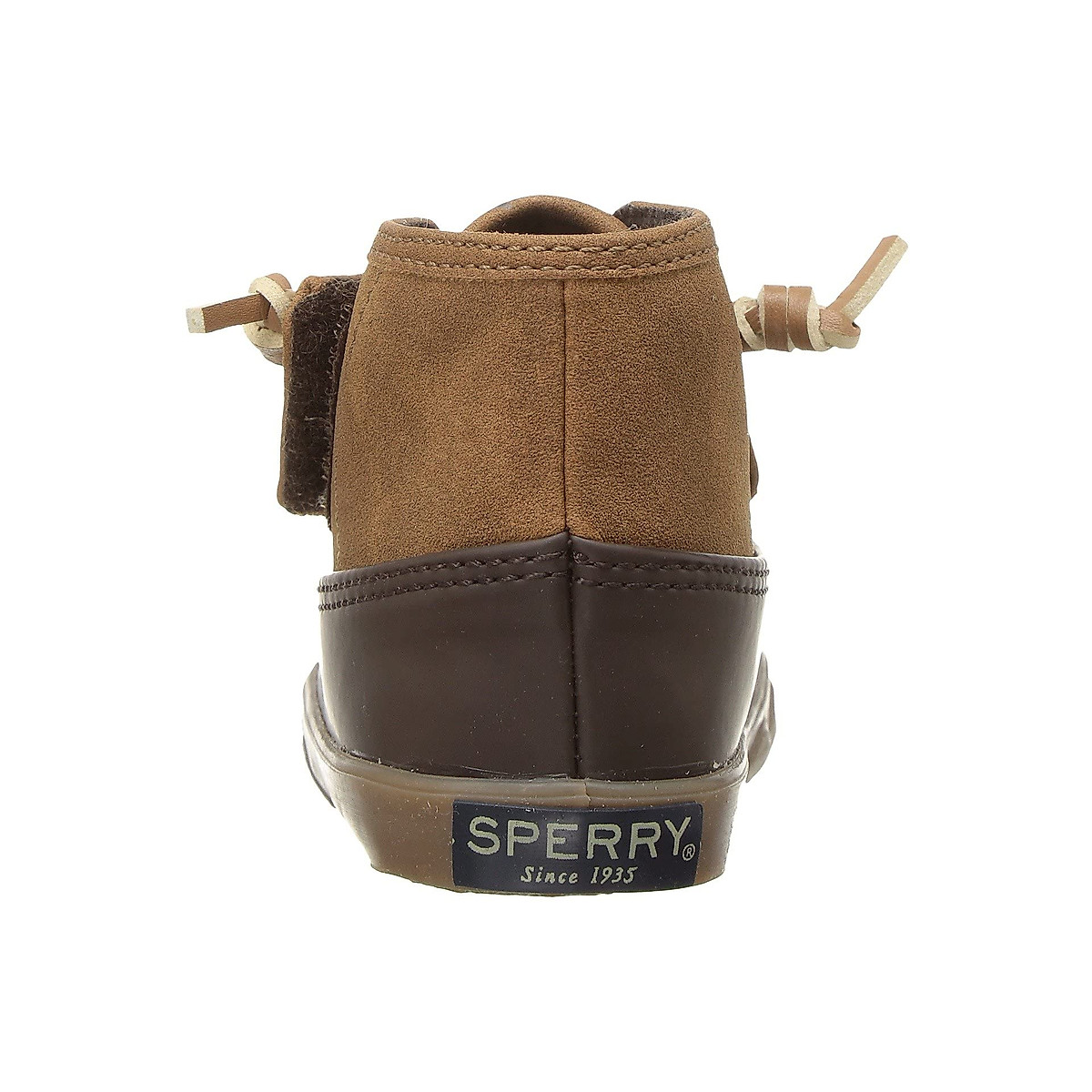 Sperry Kids Footwear Baby Icestrom Crib Boot, Tan/Brown, 3 US Unisex Infant