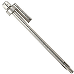 Rok Hardware Heavy Duty Metal Hinge Pin Stop, Fits All 3-1/2" (89mm) to 4" (102mm) Residential Hinges, Satin Nickel