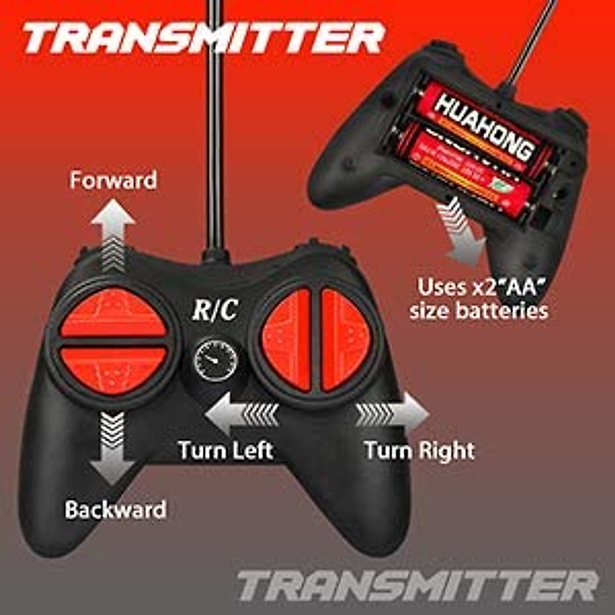 Remote Control Car for Kids, RC Stunt Car with LED Headlights, Double Sided 360°Rolling Rolling Rotating Rotation, Outdoor RC Car Toy Birthday Gifts for Kids Age 3-8 Boys Monster Truck (Blue)…