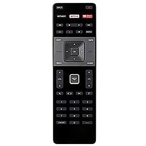 XRT122 Replace Remote fit for Vizio TV D43f-E2 D32f-E1 D39f-E1 D43f-E1 D48f-E0 D50f-E1 D55f-E0 D55f-E2 E40C2 E65x-C2 E55-C2 D48-D0 E55-C1 E550i-B2 E241i-B1 D40U-D1 E60-C3 D70-D3 D43-D2 D28H-D1 D32H-D1