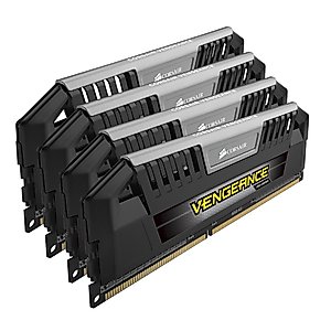 Corsair CMY32GX3M4A1600C9 Vengeance Pro 32GB (4x8GB) DDR3 1600 MHz (PC3 12800) Desktop 1.5V, Black