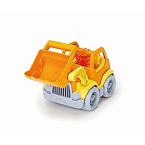 Green Toys Scooper Construction Truck, Yellow/Orange
