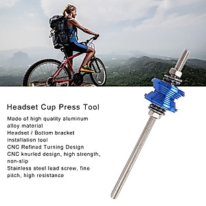 Bike Bottom Bracket Bearing Removal, Bike Headset Remover Tools for Mountain Road Bike