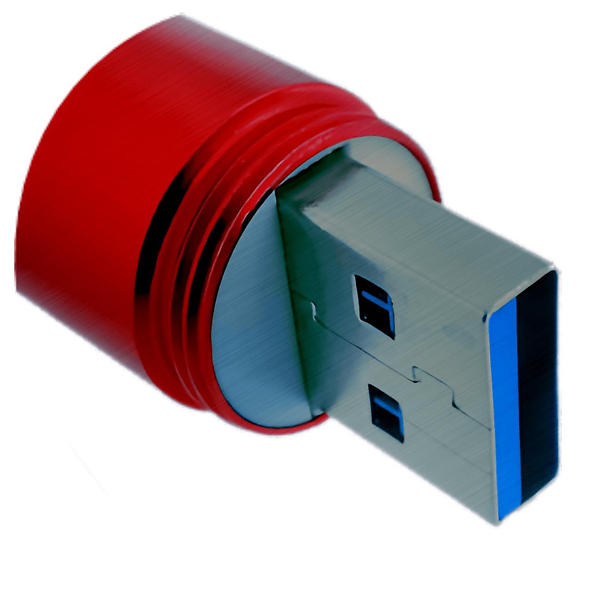 EcooDisk 128GB USB 3.0 Flash Drive Wine Bottle Shaped Zip Drive Cute Memory Stick High Speed Thumb Drive Cool USB Sticks Date Storage Fun Jump Drive Metal Pen Drive