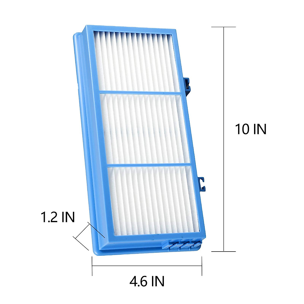 Pulluty True HEPA Filters Compatible with Holmes Aer1 Purifier Filter Replacement Parts # HAPF30AT, HAP242-NUC (2 HEPA Filters + 4 Booster Pre Filters)