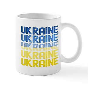 CafePress Ukraine Mugs Ceramic Coffee Mug, Tea Cup 11 oz