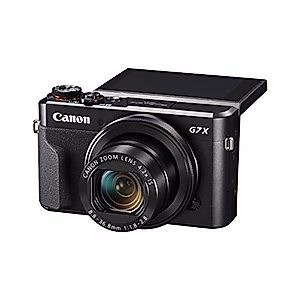 Canon PowerShot G7 X Mark II Digital Camera w/ 1 Inch Sensor and tilt LCD screen - Wi-Fi & NFC Enabled with Canon Battery Pack
