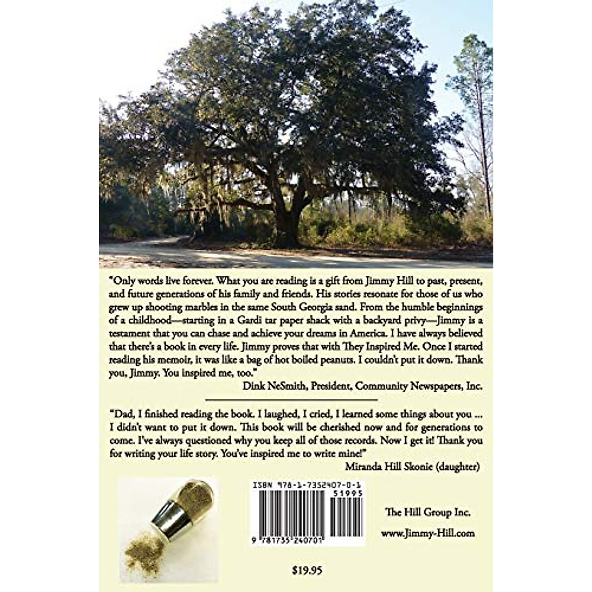 They Inspired Me: My Life Journey From Gardi to Tomahawk Mountain