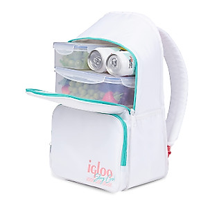 Igloo Retro White Backpack Cooler