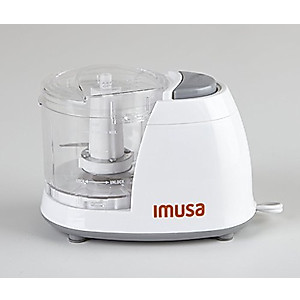 IMUSA USA White GAU-80319W Mini Chopper 1.5-Cup