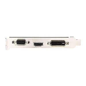 MSI GAMING GeForce GT 710 1GB GDRR3 64-bit HDCP Support DirectX 12 OpenGL 4.5 Heat Sink Low Profile Graphics Card (GT 710 1GD3H LP)
