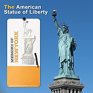 Bookmarks FZzoneker Metal Book Marker Clip Book Page Markers for Reading, Silver Book Line Markers Clips for Teacher/Students/Book Lovers, Global Landmarks Souvenir Bookmarks 4 Packs