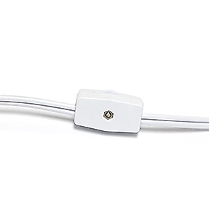 Simple Designs LT1134-ORG 10.04" Tall Traditional Ceramic Thimble Base Bedside Table Desk Lamp w Matching Fabric Shade for Home Decor, Nightstand, Bedroom, Living Room, Entryway, Office, Orange