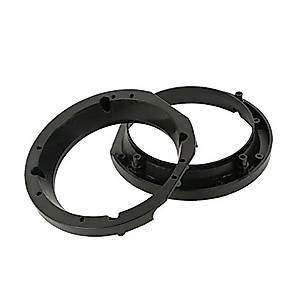TCMT SPEAKER ADAPTERS RINGS 5.25" to 6" Fits For HARLEY DAVIDSON BATWING FAIRINGS 98-13